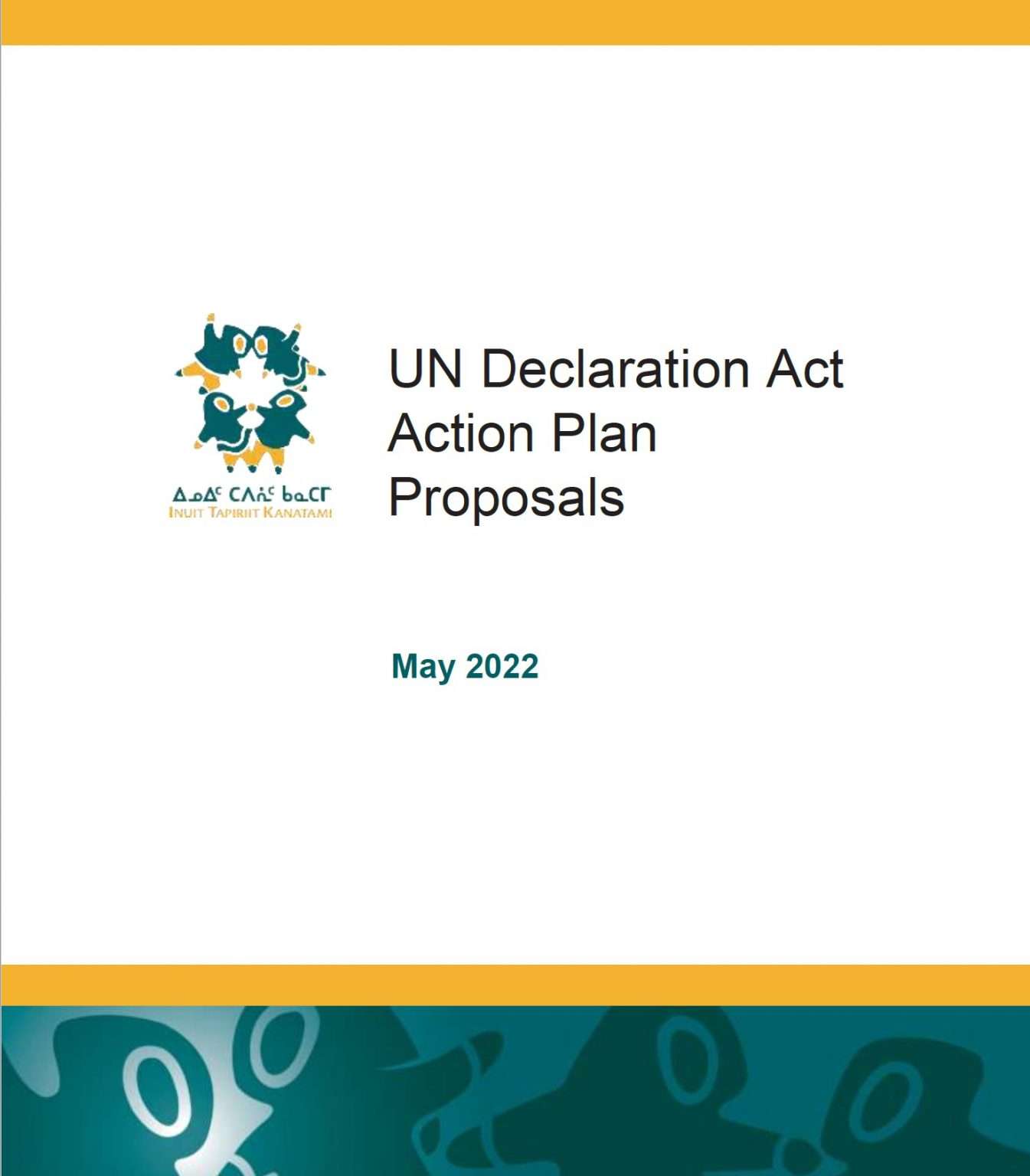 UN Declaration Act Action Plan Proposals — Inuit Tapiriit Kanatami