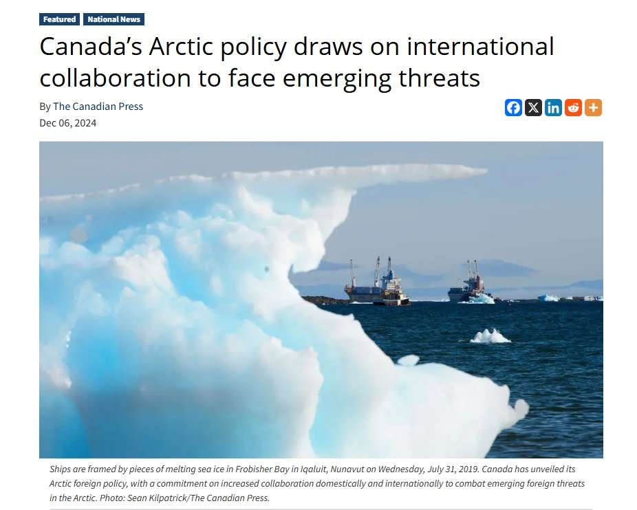 Canada launches new Arctic Foreign Policy — Inuit Tapiriit Kanatami ...